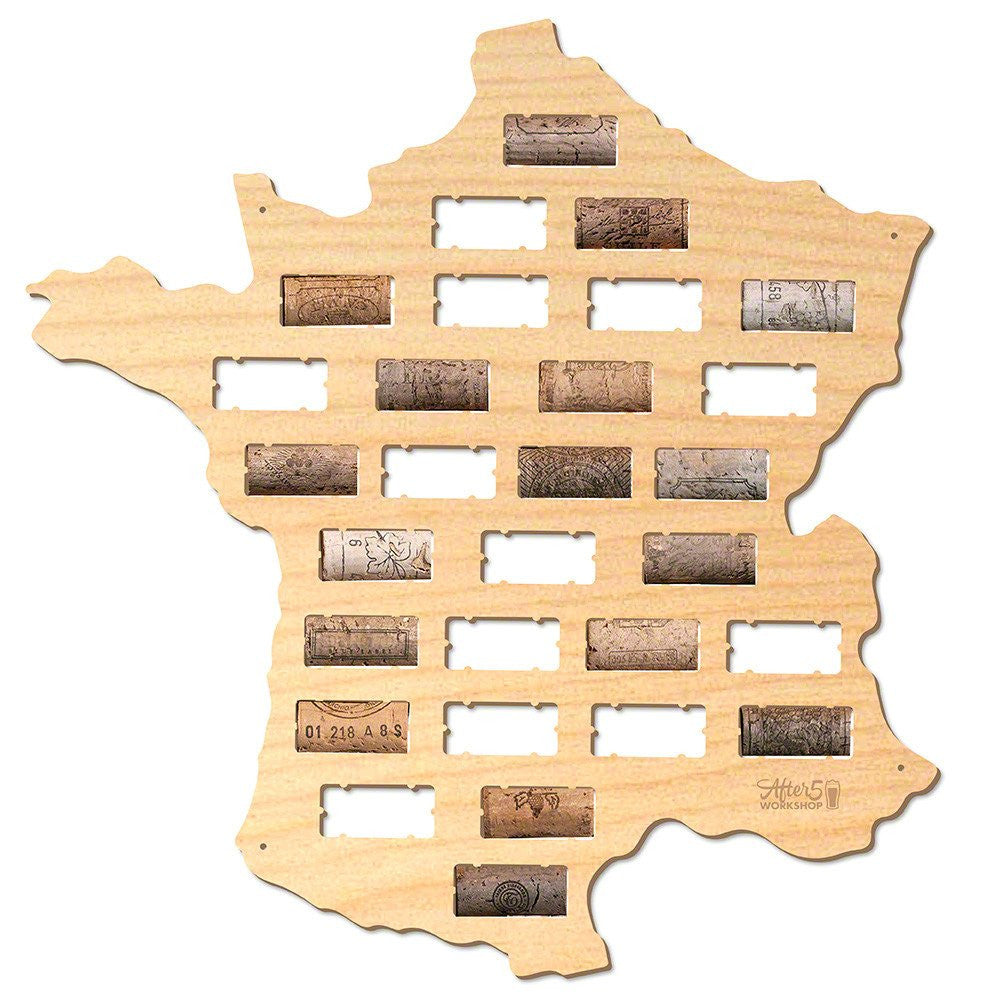 France Wine Cork Sign