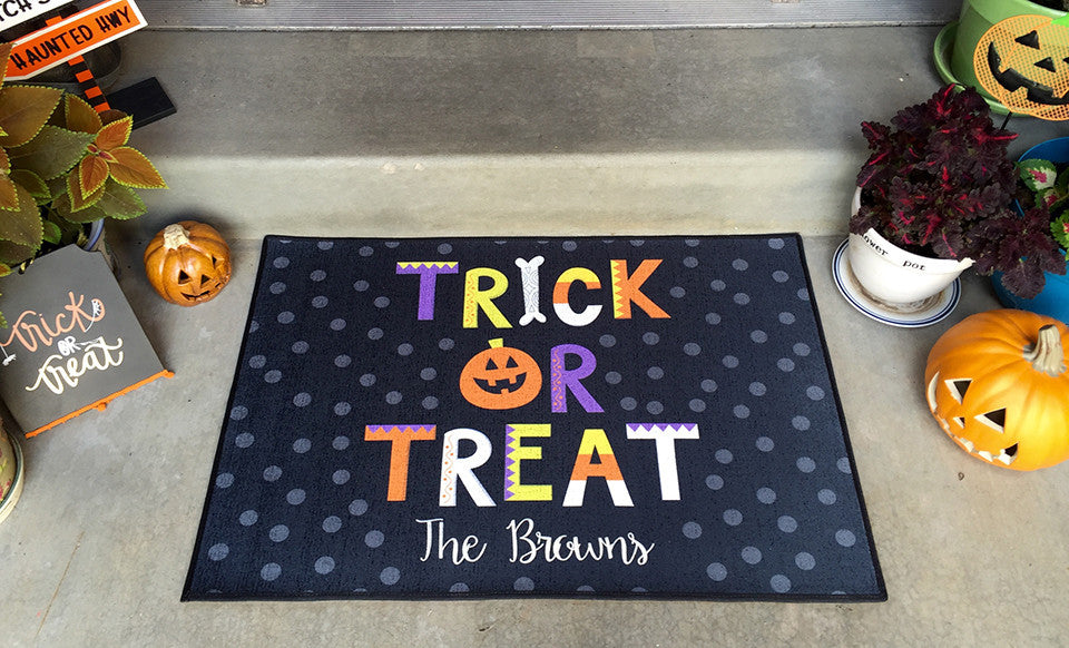 Halloween Door Mats - Personalized | Premier Home & Gifts