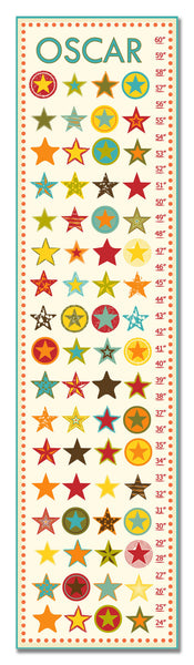 Stars Personalized Growth Chart